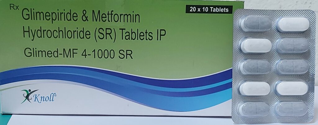 Glimed MF4-1000SR Tab 10s - My Generic Meds