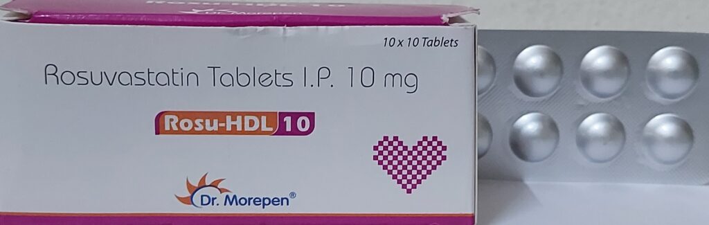 Rosu-HDL 10 Tab 10s - Rosuvastatin Tablets - My Generic Meds