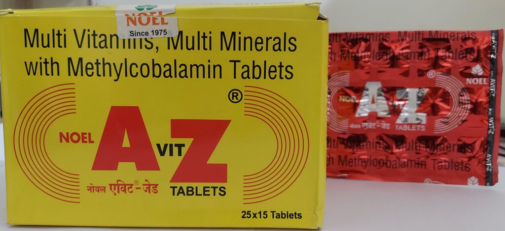 A VIT Z TAB 15S - My Generic Meds