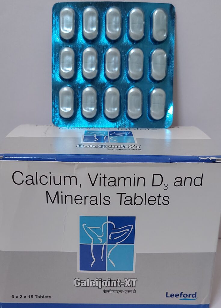 Best Calcium Supplement For Bones - CalciJoint-XT Tab 15s