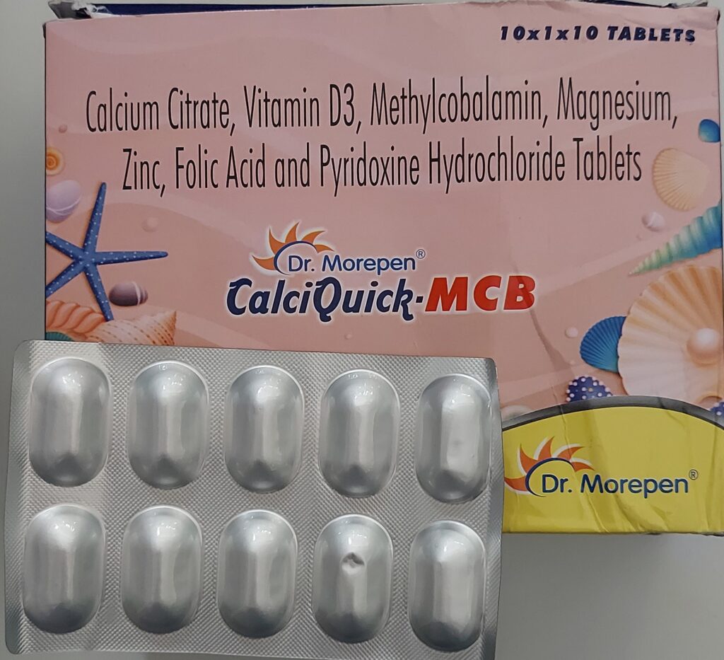 CalciQuick MCB Tab 10s - My Generic Meds
