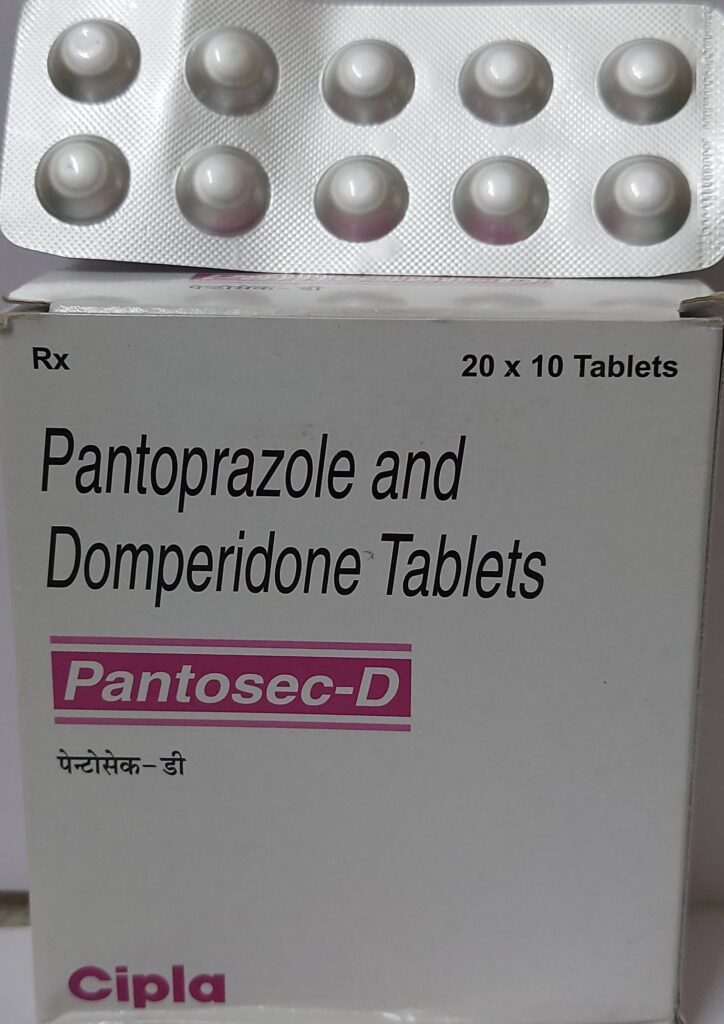 Pantosec D Tab 10s - My Generic Meds
