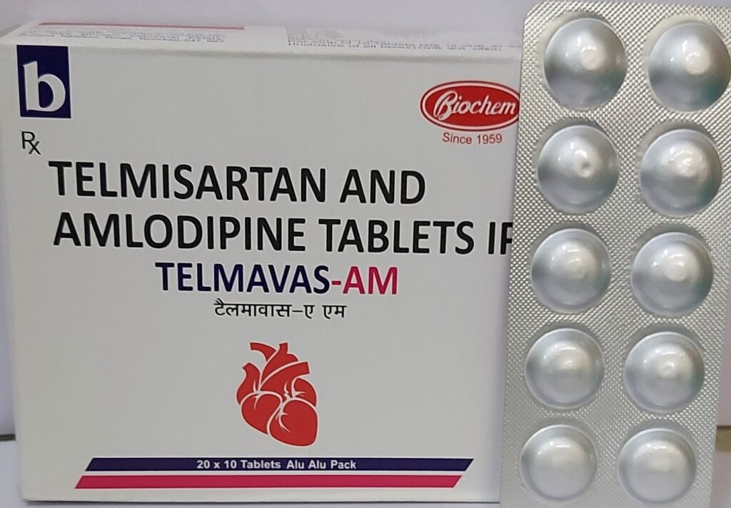 Telmavas-AM Tab 10s - My Generic Meds