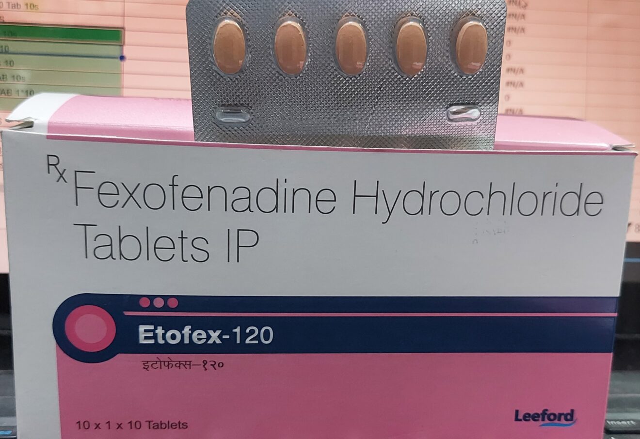 Etofex-120 - Antihistamine Tablets- My Generic Meds