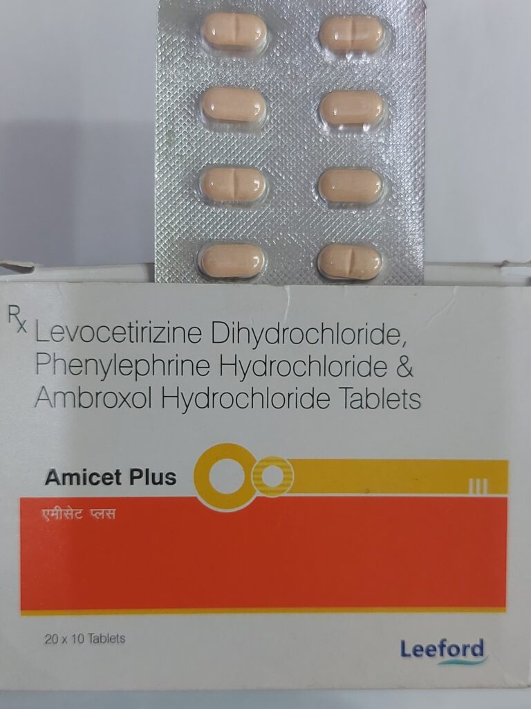 AMICET PLUS TAB 10S - My Generic Meds