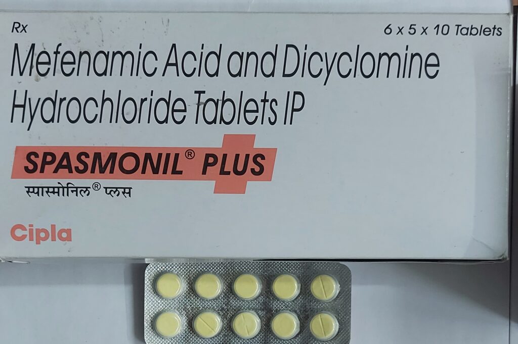 SPASMONIL PLUS TAB 10S - My Generic Meds