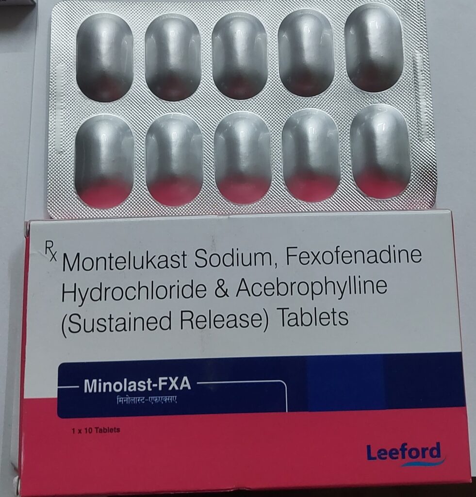 MINOLAST-FXA TAB 10S - My Generic Meds