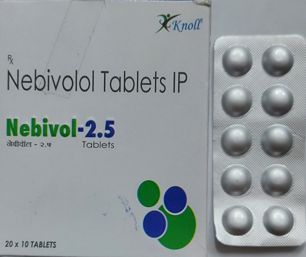 NEBIVOL 2.5 TAB 10S - My Generic Meds