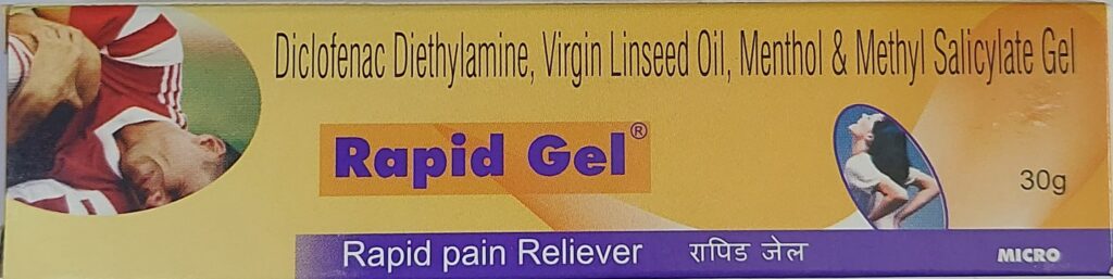 Rapid Gel Oint 30gm - My Generic Meds