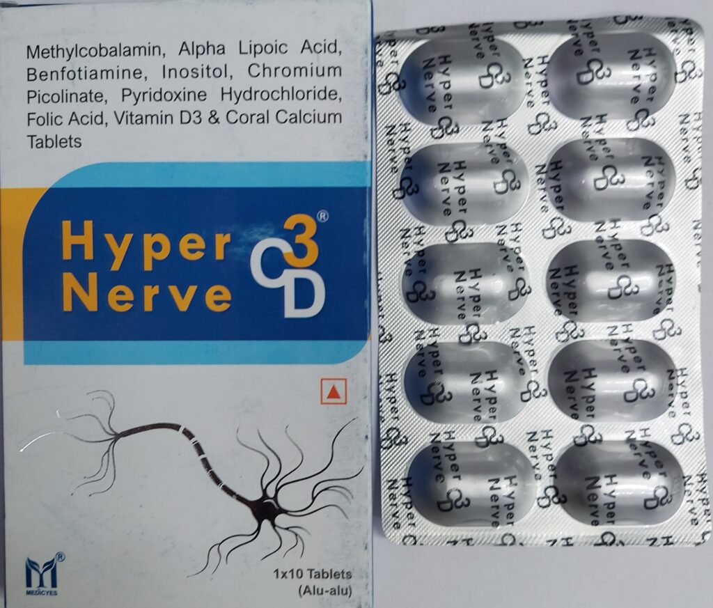 Hyper Nerve CD3 Tab 10s - My Generic Meds