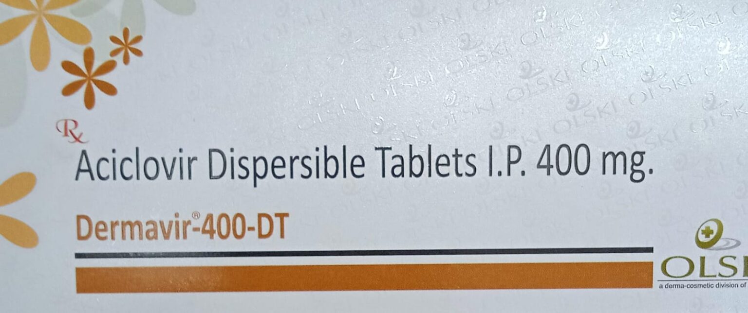 Dermavir-400 DT Tab 5s - My Generic Meds