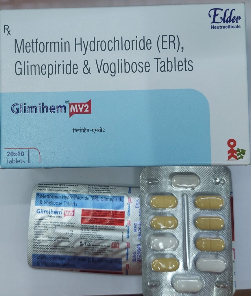 Glimihem MV2 Tab 10s - My Generic Meds