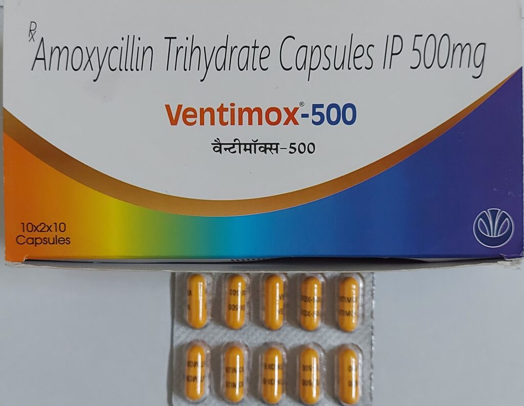 Ventimox-500 Caps 10s - My Generic Meds